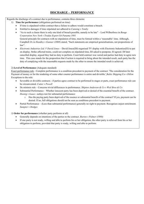 Contracts Law Notes Laws1200 Contracts Mq Thinkswap