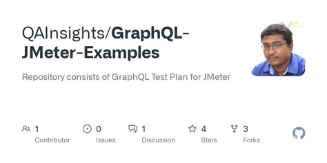 Github Qainsightsgraphql Jmeter Examples Repository Consists Of Graphql Test Plan For Jmeter