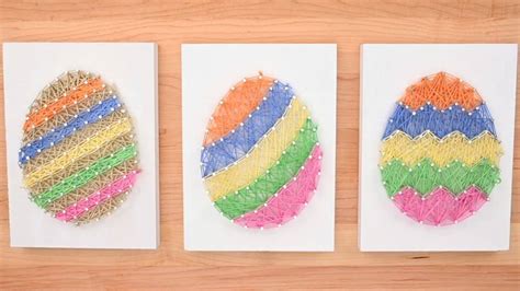 Easy Easter Egg String Art Tutorial Diy Joy