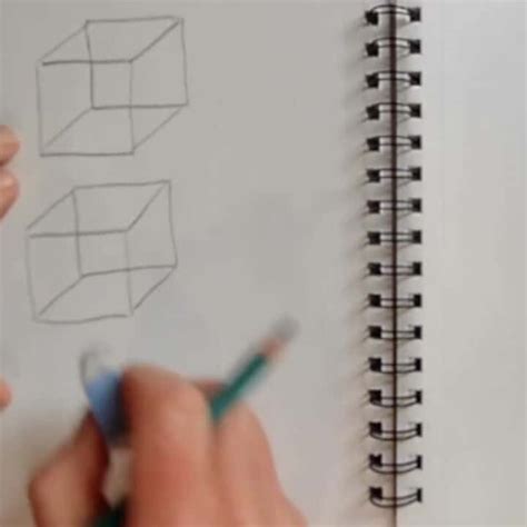How To Draw A D Cube Artlooklearn Com