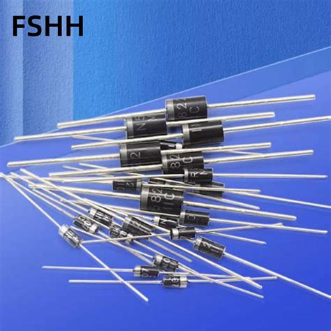 Plug In Diode 1n4007 10a10 1n5408 1n5819 4001 5822 Rectifier Diode Fast