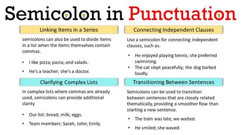 Semicolon In Punctuation Uses Rules And Examples • Englishilm