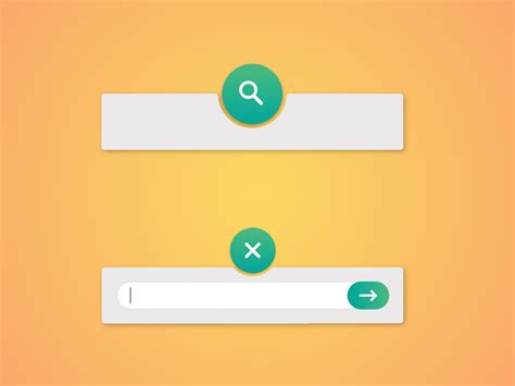 Search Button And Field By Jordan Nguyen On Dribbble
