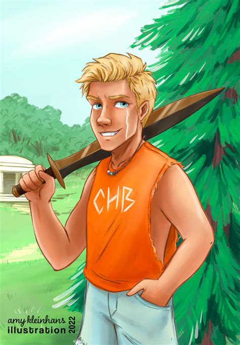Luke Castellan By Artbyamyk On Deviantart