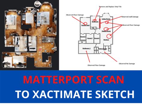 Matterport Scan To Xactimate Sketches And Estimation Upwork
