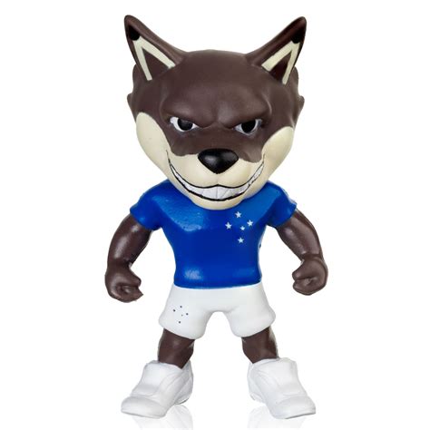 Boneco Cruzeiro Mascote Raposão Oficial 12cm Fut Toy Shopee Brasil