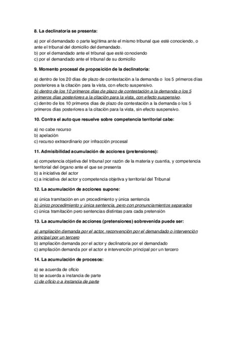 Apuntes De Derecho Procesal Civil Procesos Declarativos