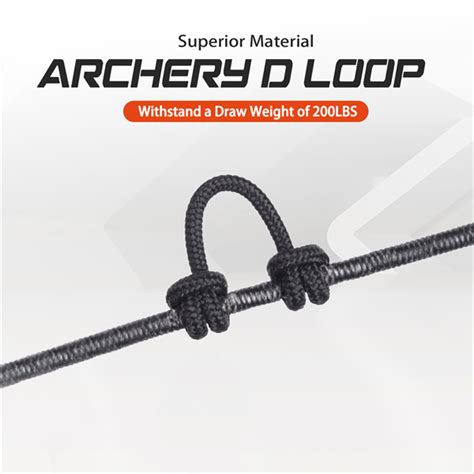 Archery Bow String Accessories D Loops Compound Bow Tools