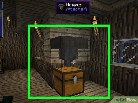 How To Use A Hopper In Minecraft 14 Steps With Pictures