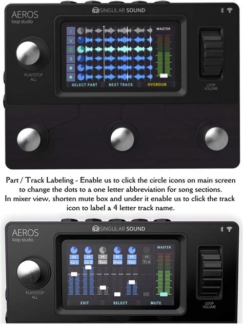 Aeros Part And Track Labeling General Singular Sound Forum