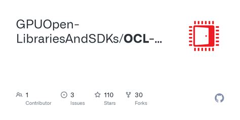 Issues · Gpuopen Librariesandsdksocl Sdk · Github