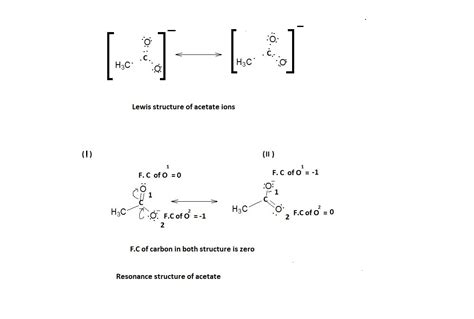 Ch3coo Lewis Structure