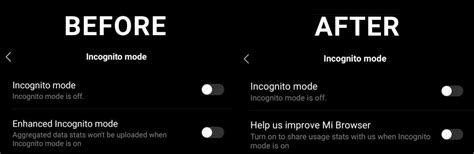 Xiaomi Mi Browser And Mint Browser Updated To Turn Off Incognito Mode Aggregated Data Collection