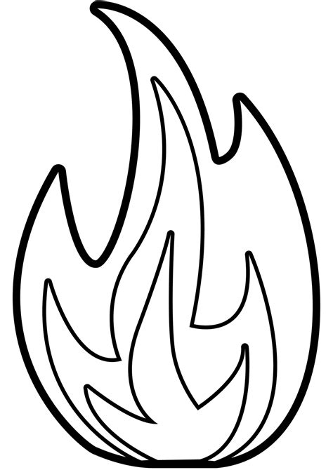 Fire Printable Template Free Printable Papercraft Templates