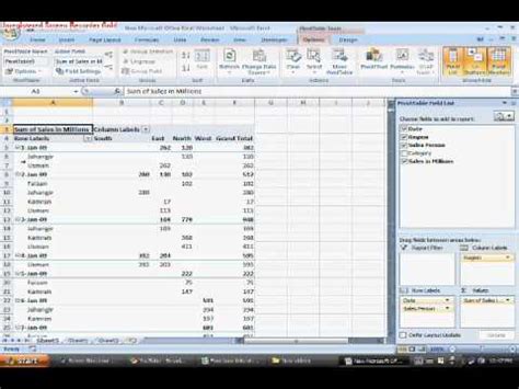 Excel Pivot Table Feature In Urdu YouTube