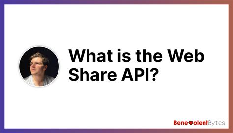 What Is The Web Share Api