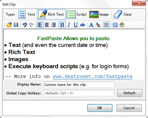 paste text with hotkeys clipboard shortcuts utility that saves your time