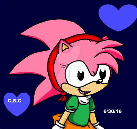Amy Rose In Sonic Satam By Classicsonicchick On Deviantart