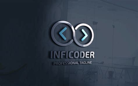 Infinity Coder Logo Template 113612 Templatemonster