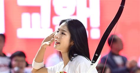 치어리더 박기량 환호성 부르는 미모[엑s Hd포토]