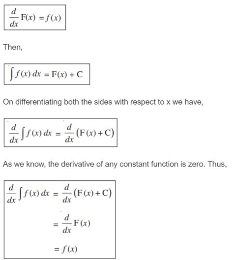 Indefinite Integrals Formula Definition Properties Examples