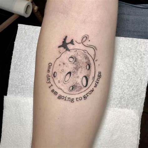 Let Down Radiohead Tattoo One Day I Am Gonna Grow Wings Tattoo