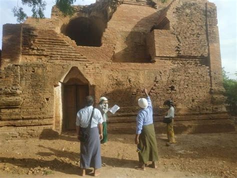 ရှေးဟောင်းသုတေသနနှင့် အမျိုးသားပြတိုက်ဦးစီးဌာန ပုဂံဌာနခွဲ ပြုပြင်ထိန်းသိမ်းရေးဌာနစုမှ ရှေးဟောင