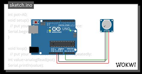 Pot Wokwi Esp32 Stm32 Arduino Simulator