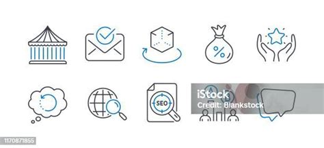 웹 검색 회전 목마 순위와 같은 기술 아이콘 집합입니다 벡터 아이콘에 대한 스톡 벡터 아트 및 기타 이미지 아이콘 우편 Championship Istock