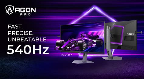 AOC Introduces AGON PRO High Speed Gaming Monitors Elevating Gameplay To New Heights