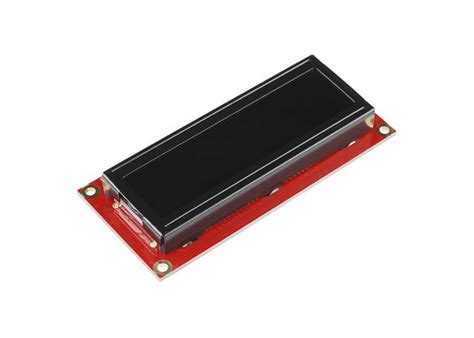 Sparkfun Serial Enabled 16x2 Lcd White On Black 33v