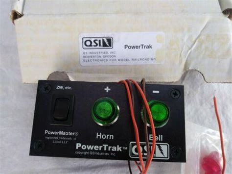 Qsi Power Master Power Track For Horn And Bell Untested 3769940029 Qsi Power Master Power Track For Horn And Bell Untested 3769940029