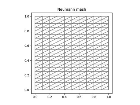 Neumann Fenics With Homogenous Neumann Boundary Conditions
