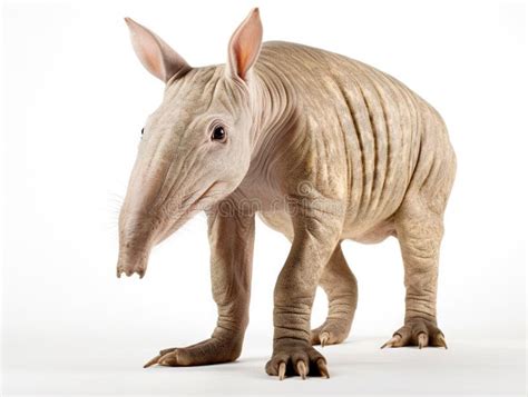 Ai Generated Illustration Wildlife Concept Of Aardvark Orycteropus 16 Old Stock Illustration