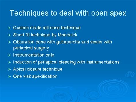 Pulpotomy Apexogenesis And Apexification Pulpotomy Definition Pulpotomy Is