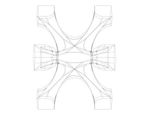 Lattice Structures Of Skeletal I Wp 3d Print Model In Mathematical Art