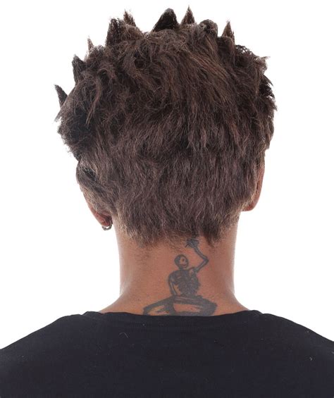 Spiked Internet Movie Brown Wig Halloweenpartyonline