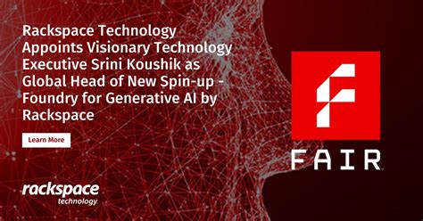 Rackspace Technology On Linkedin Rackspace Technology Appoints Visionary Technology Executive