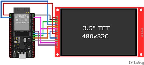 Fm Radio Gui Interface Using Esp32 And A 35 Inch Tft Touchscreen