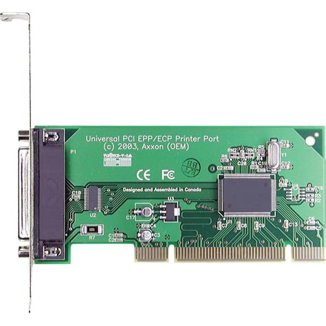 Axxon Parallel Port PCI Controller Card LF KB B H Photo Video