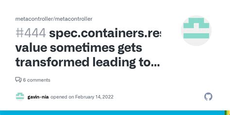 Ntainersresourcesrequestscpu Value Sometimes Gets Transformed