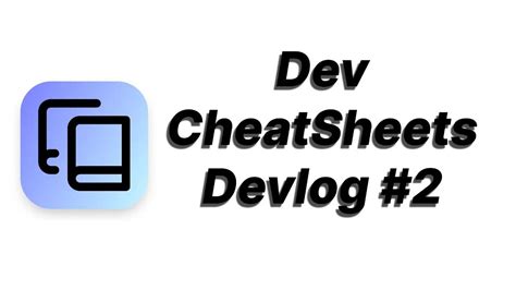 Dev Cheatsheets Devlog 2 File Upload And The Future Of Social Knowledge Management