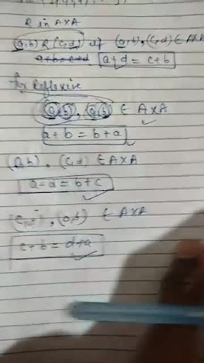 33 show that the relation r on the set z of all integers given by r { a