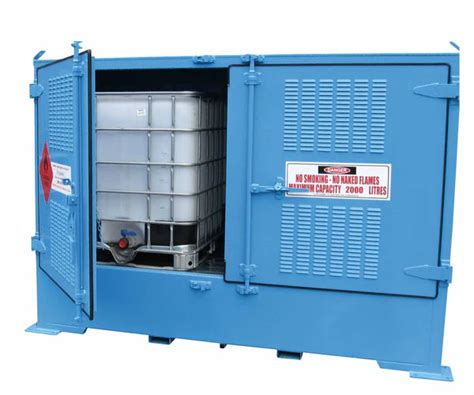 Single Depth Flammable Liquids Store 2 Ibc — Spilldoc Australia