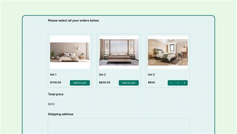 Online Pre Order Form Template Formaloo