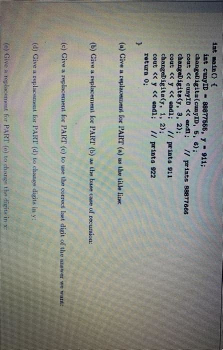 Solved Problem 5 10 Points The Recursive Function