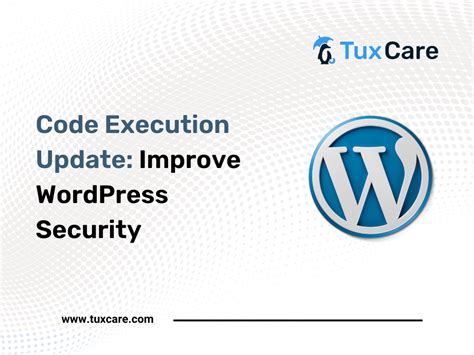 Code Execution Update Improve Wordpress Security