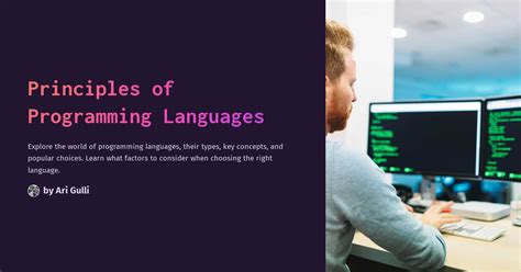 Principles Of Programming Languages
