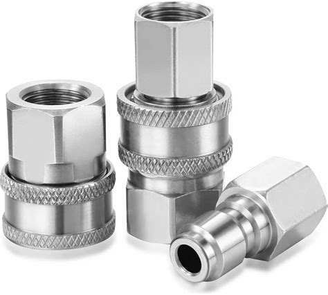 Stainless Steel Male Female Hydraulic Coupling Size 1 Inch At ₹ 600