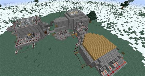 Firework Factory Filled With Redstone Minecraft Map